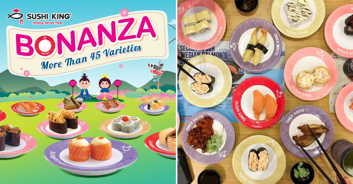 Happy News! Sushi King Bonanza Is Back & We Have The Dates! - Foodie