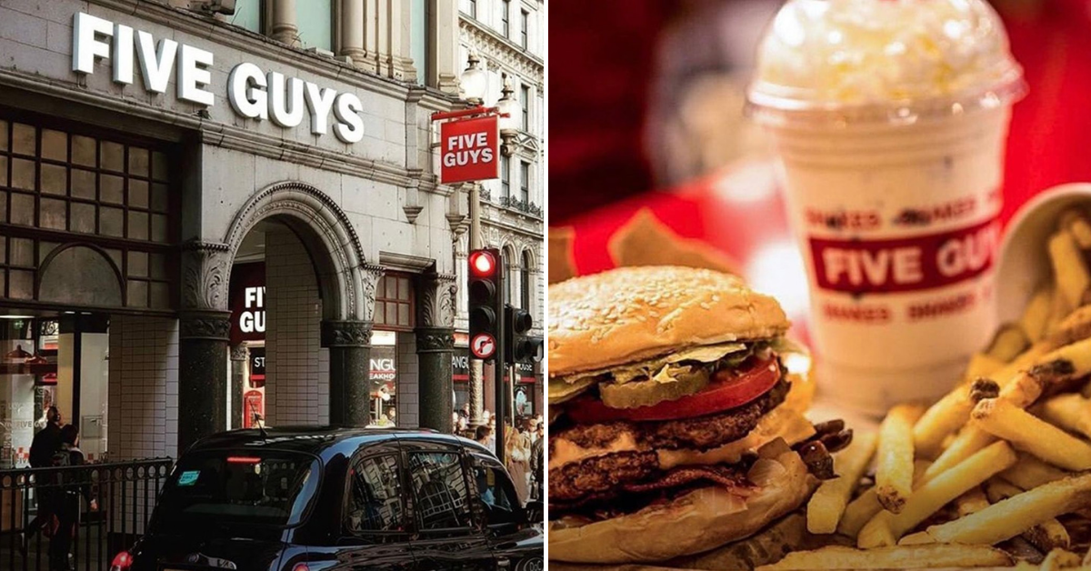 American Fast Casual Restaurant, Five Guys, Rumoured To Be Opening In ...